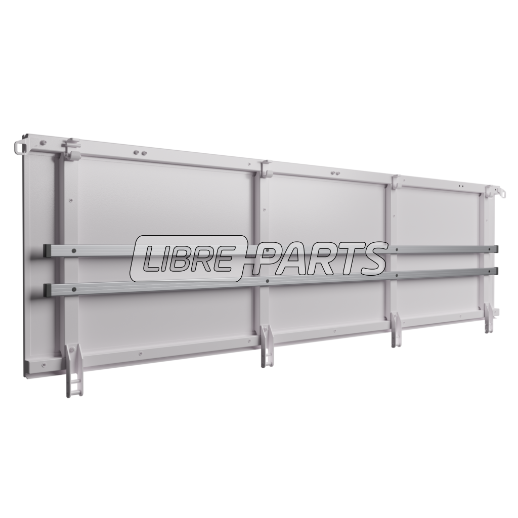 TAMPA LATERAL INFERIOR COMPLETA 800 X 2970 2TF ACM BRANCO – Loja Librelato