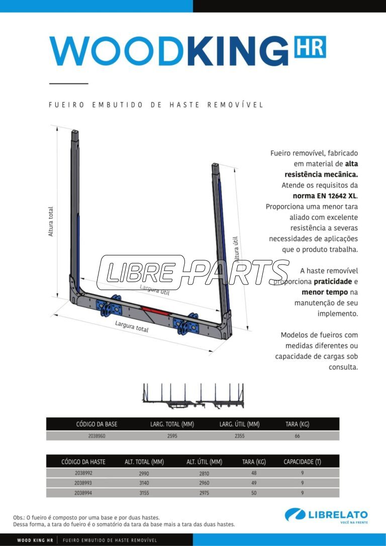 Fueiro florestal – Loja Librelato